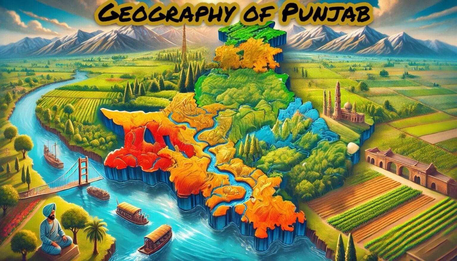 Geography and Amazing Physical Features of Punjab - RankersChoice.com