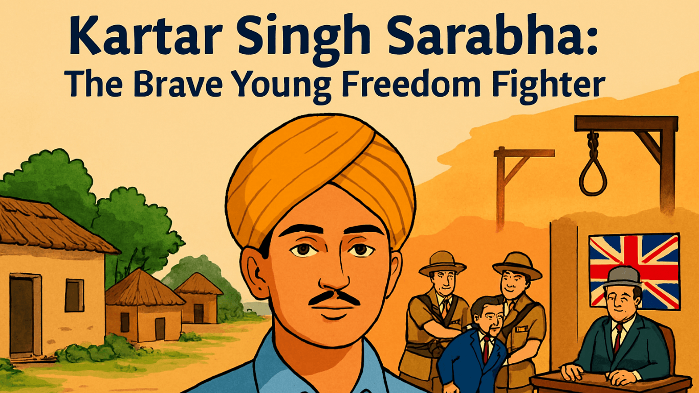 Vocabulary for Competitive Exams | Kartar Singh Sarabha: The Inspiring Story of a Young Freedom ...