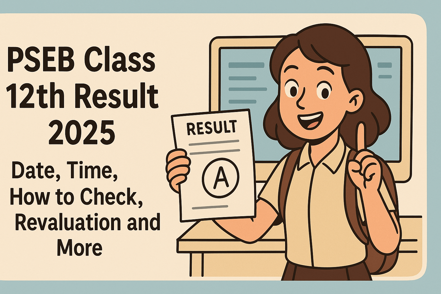 PSEB Class 12th Result 2025: Date, Time, How to Check, Revaluation and ...