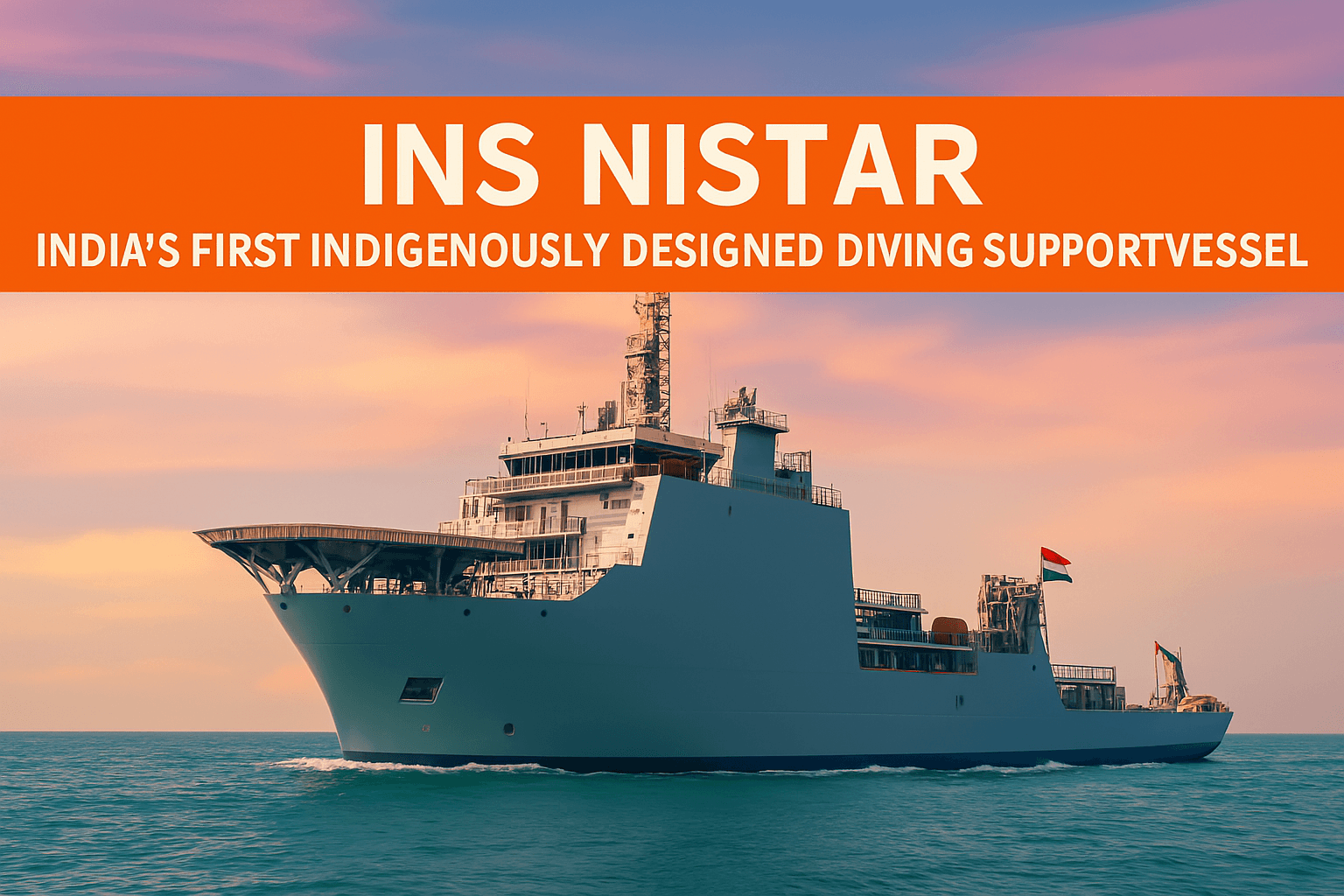 INS Nistar Commissioned by Indian Navy: All You Need to Know ...